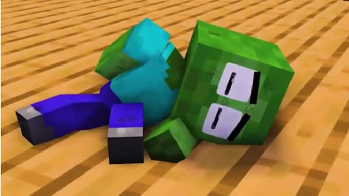 Create minecraft short, minecraft animation, 3d animation, 3d minecraft ...