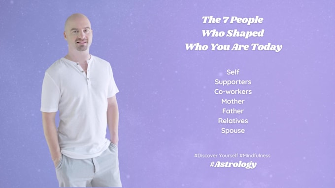 Reveal the 7 people who shaped who you are today by Adrian_kaiser | Fiverr