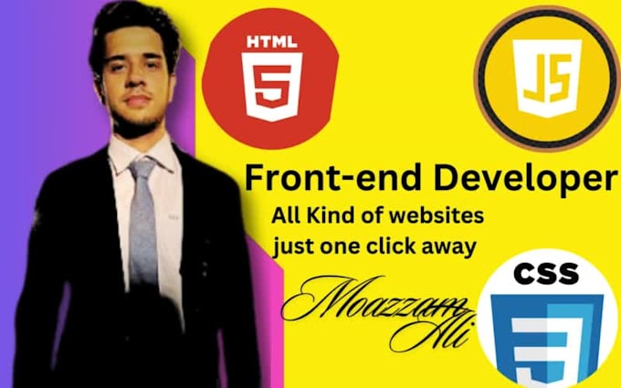 Develop basic website responsive layout impressive web design by ...