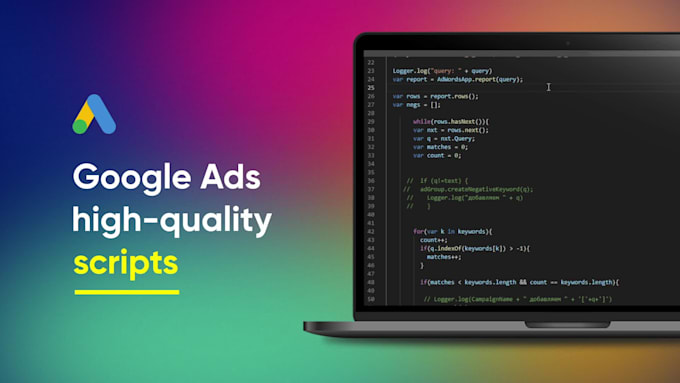 Write high quality google ads script, adwords scripts by Martech_artem ...