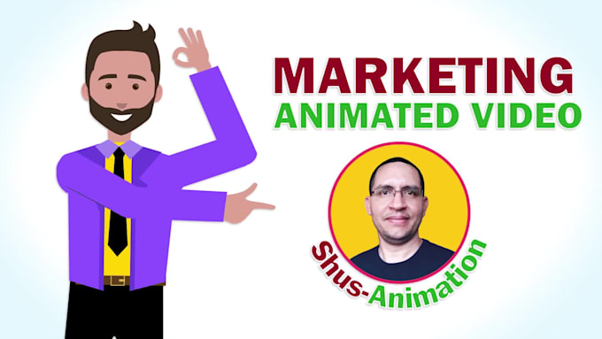 2d animated marketing video to promote your business by Shusanimation ...