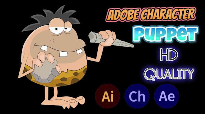 Design and rig adobe character animator puppet for animation by Digi_zesh | Fiverr