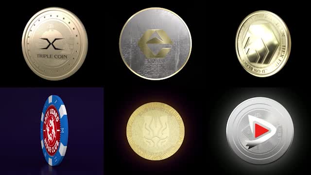 Make 3d rotating coin animation crypto nft art logo by Thrimanakatha ...