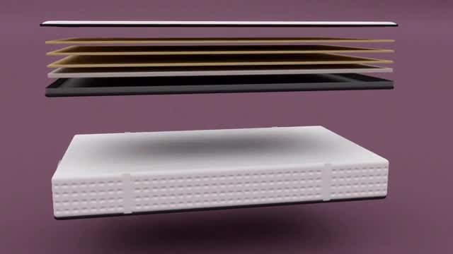 Do 3d mattress animation in section 3d visualization of mattress by ...