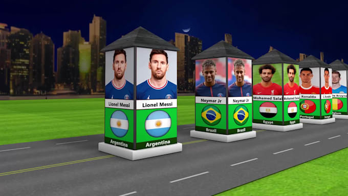 Make 3d probability comparison videos with free thumbnail by ...