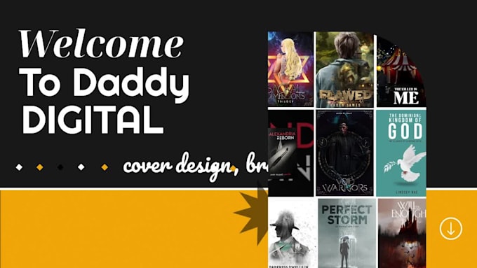 Do outstanding book cover design or ebook cover design by Daddydoescovers | Fiverr