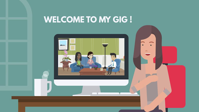 Create eye catching 2d animated explainer video by Tayabamalik | Fiverr