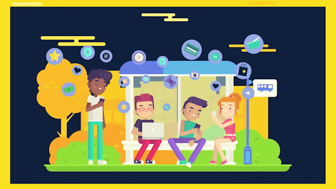 Create 2d animation or 2d animated explainer video by Vinaykumrr | Fiverr