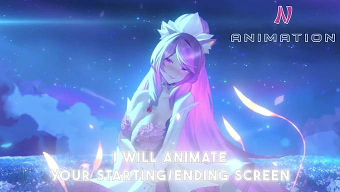 Animate your vtuber starting screen for your stream by Nobuanimation ...