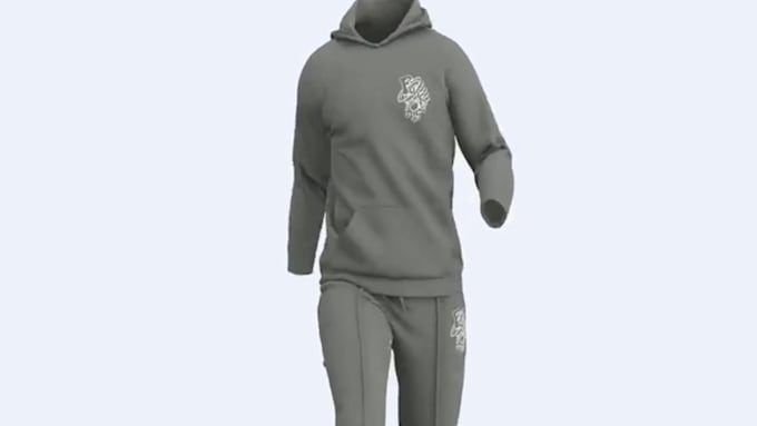 Create 3d clothing animation, 3d hoodies animation, fashion animation ...