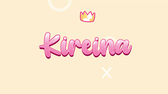 Create custom cute logo intro for vtuber, youtuber, kick or twitch ...