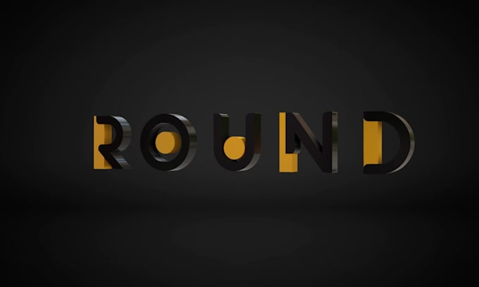 Make a 3d rotating logo animation with 360 spinning loop by Unclemaster ...