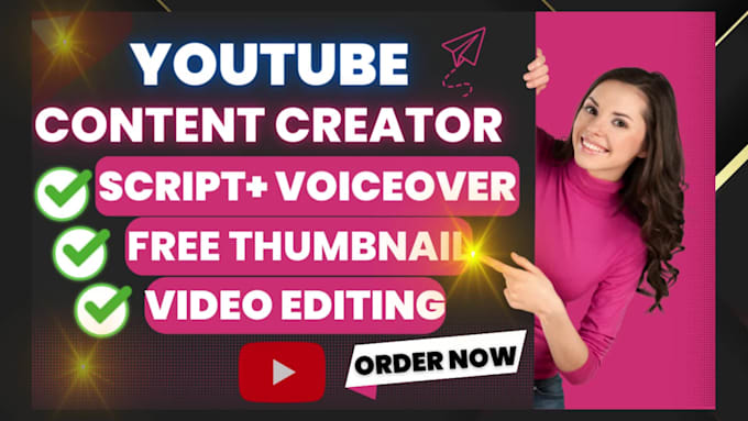 Be your youtube video content creator, top 10 videos editor by ...