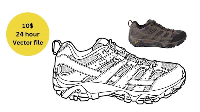 Draw a detailed vector line art of any image by Jherfan | Fiverr