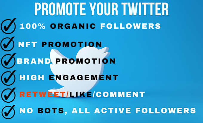 Help you to promote your twitter account organically by Umorfaruq17 ... Help you to promote your twitter account organically by Umorfaruq17 ...