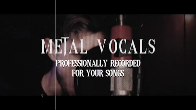 Do the best metal growling and singing for your songs by ...
