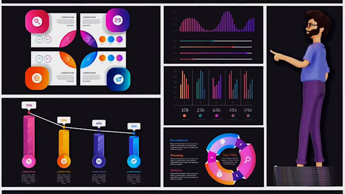 Design creative infographics designs, graphs, flow charts by Mubdi ...