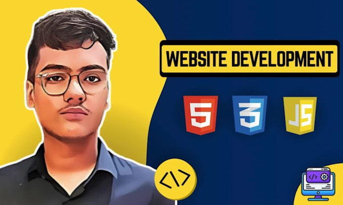 Be Your Front End Web Developer Using Html Css And Javascript By 5180