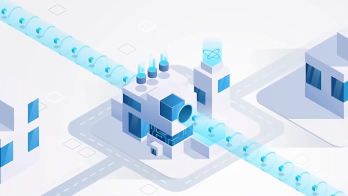 Illustrate 3d isometric business infographic designs, road maps, flow ...