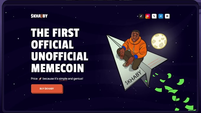 Create a memecoin website, solana meme coin website by Alex_amazon | Fiverr