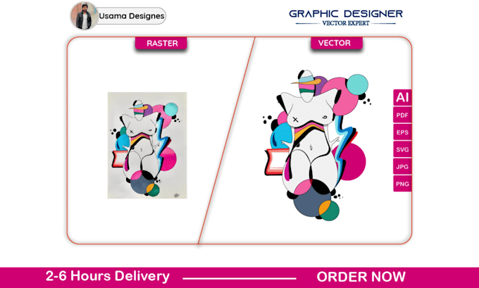 Vectorize, fix, edit, cleanup ,recreate ,modify logo image by Usamadesignes | Fiverr