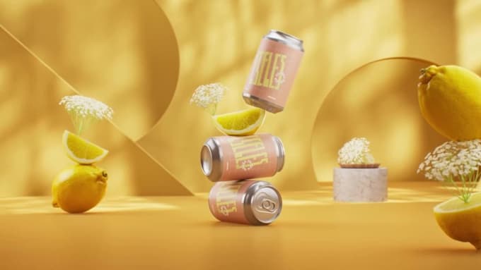 Do 3d soda animation 3d beverage animation 3d cocktail animation food ...