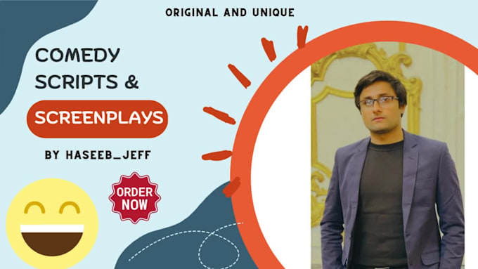 Write original comedy scripts or screenplays by Haseeb_jeff | Fiverr