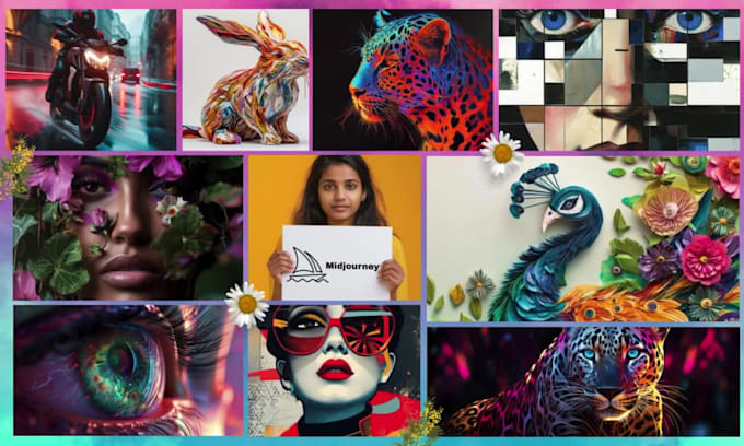 Create your unique art through ai using midjourney advance v6 by ...