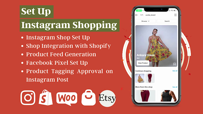 Setup instagram shop and integrate with shopify store by Homayra377 ...