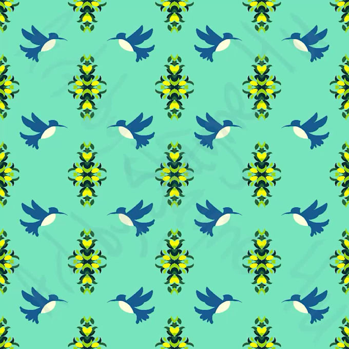 Create a repeating pattern from desired object by Artbyshayne4u | Fiverr