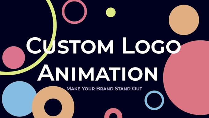 Create custom 2d logo animation in after effects by Pavel_blakx | Fiverr