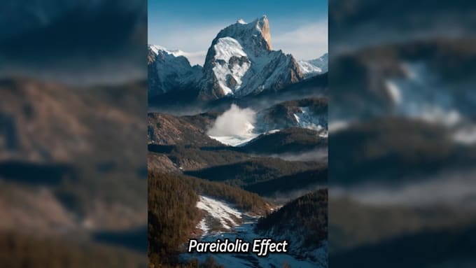 Design an ai pareidolia illusion diffusion effect for photo, logo, or ...
