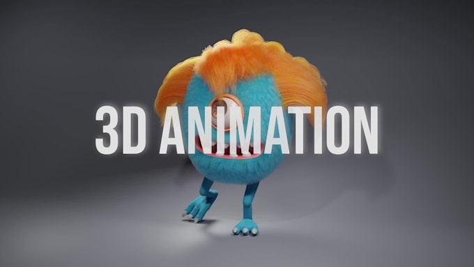 Do basic 3d character model and animation by Flymi96 | Fiverr