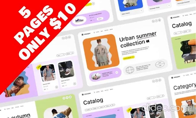 Convert web designs to html by G_rana | Fiverr