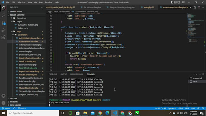 Design, develop and fix php laravel websites and scripts by Mosesejim ...