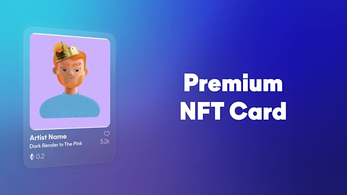 Create animated nft card, nft promo, nft collection video by Uza1rshah | Fiverr