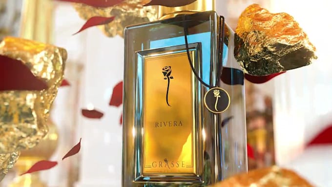 Do 3d perfume animation 3d fragrance 3d body spray 3d product animation ...