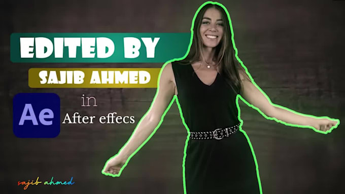 Create neon glowing scribble effects on dance video by Sajibahmed268 | Fiverr