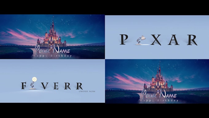 Make custom happy birthday disney intros of all types by ...