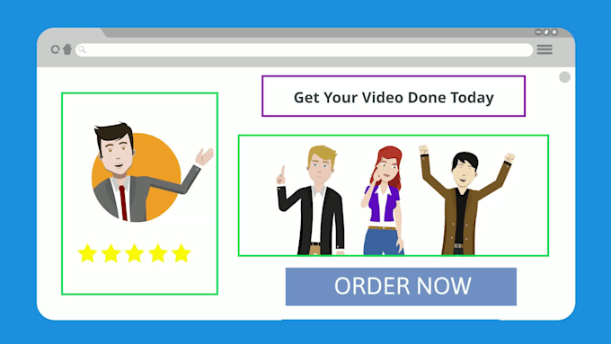 Create 2d animated explainer video or 2d animation marketing cartoon video by Creativetoons7 ...