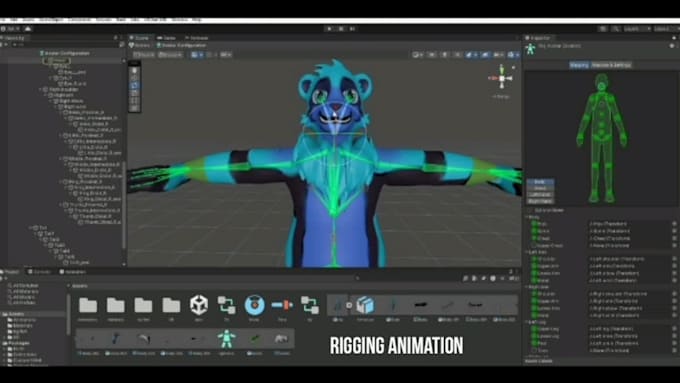 Add 3d rig to your character animaze, auto rig vtubing in blender for ...