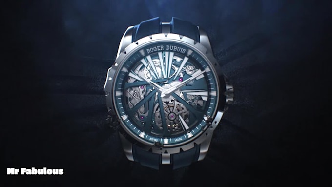 Do realistic 3d animation for your wrist watch by Mr_fabulous1 | Fiverr