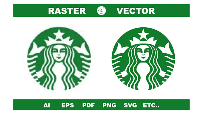Professional vector tracing, convert, redraw logo by Creative_artifi | Fiverr