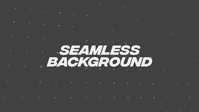 Create a seamless looping background with your logo or text by ...