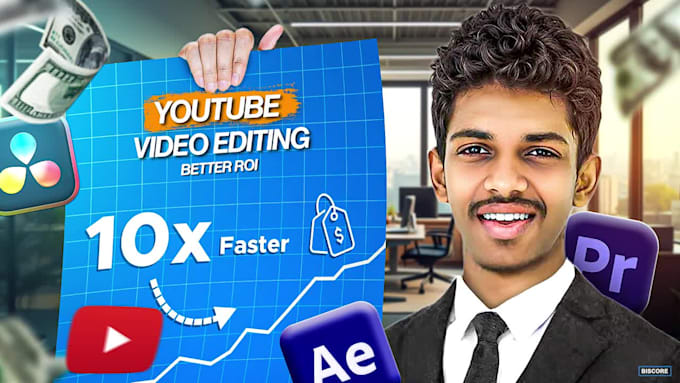 Do professional retention editing for youtube videos by Biscoremedia ...