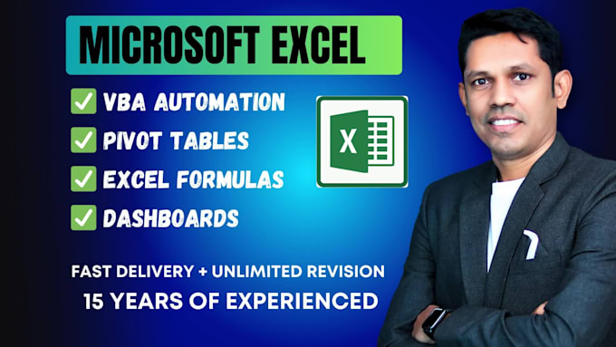 Create excel macros and automate your spreadsheets by Satish_data_lab | Fiverr