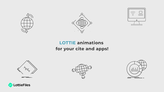 Custom lottie animation for your application and web by Wydees | Fiverr