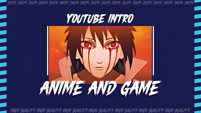 Make high quality youtube anime and gaming intro by Farhanalif107 | Fiverr