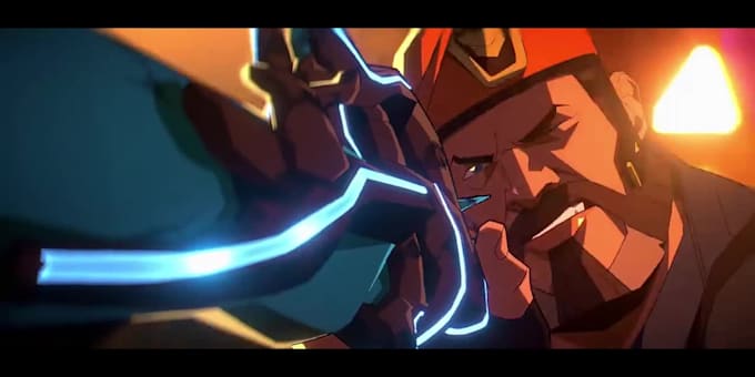 2d animated music video, cartoon video, fighting anime, 2d short film ...