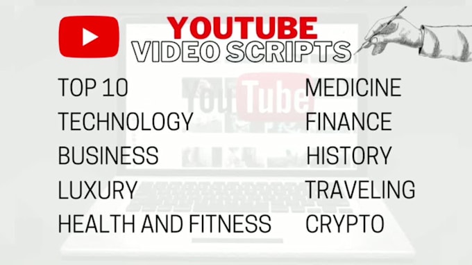 Be your permanent youtube video script writer by Zaki_meer | Fiverr